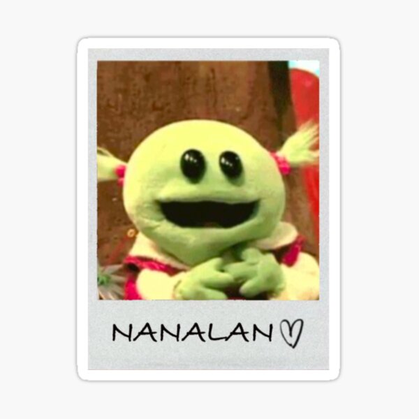 "NANALAN" Sticker for Sale by Amhebadesigns | Redbubble
