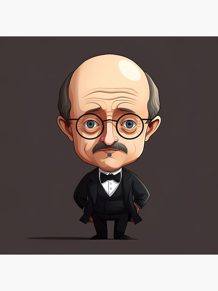 "Max Planck | cute style" Poster for Sale by ComicsFactory | Redbubble