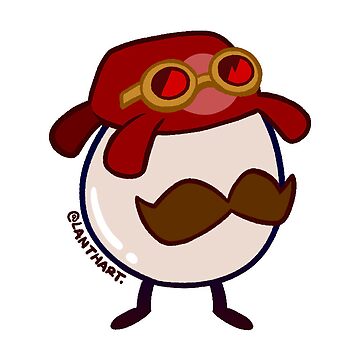 "QSMP EGGS -RAMON-" Sticker by Lanthart | Redbubble