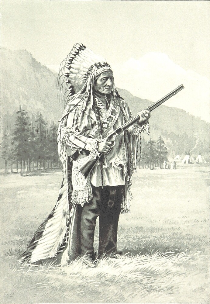 "Sitting Bull Indian chief" by Historyforyou | Redbubble