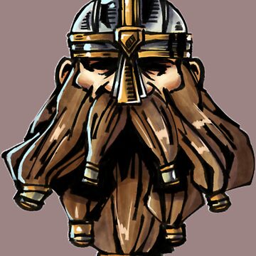"Bardin Face" Sticker for Sale by SamCulper | Redbubble