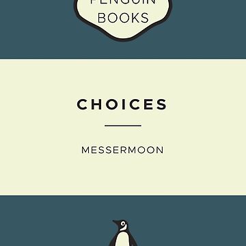 "Choices by MesserMoon - Penguin Classic Books" Sticker for Sale by ...