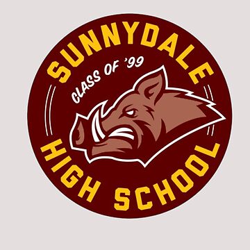 "Sunnydale High School Class of 99 Razorbacks Logo - Inspired by Buffy ...