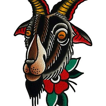 Traditional Goat Tattoos