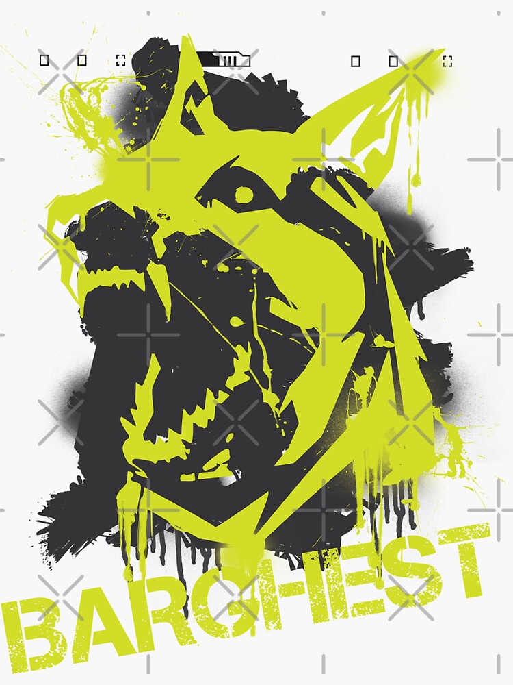 "Barghest Graffiti Phantom Liberty" Sticker for Sale by ArtURzzz ...