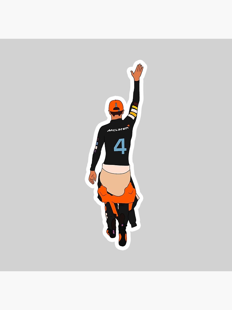 "Lando Norris Number 4 - Formula 1" Art Print for Sale by AARLM2020 ...