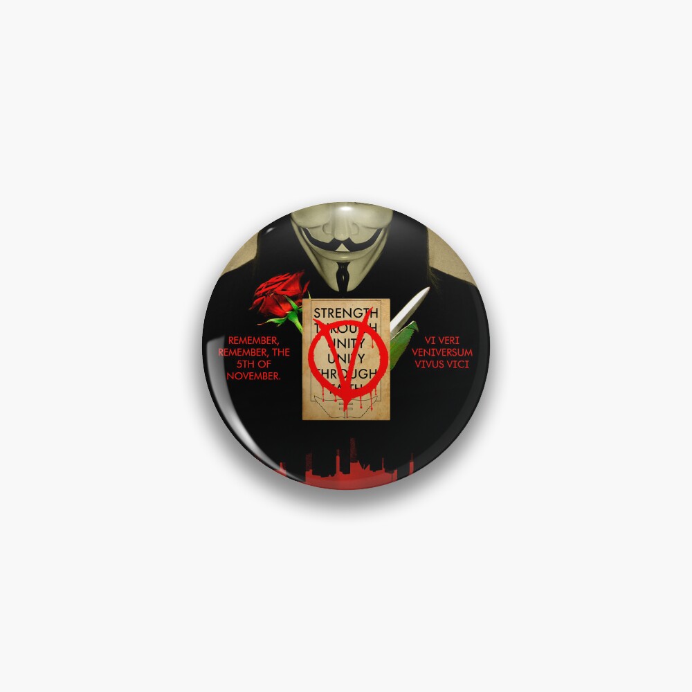 "V for Vendetta" Sticker for Sale by sirandrez | Redbubble