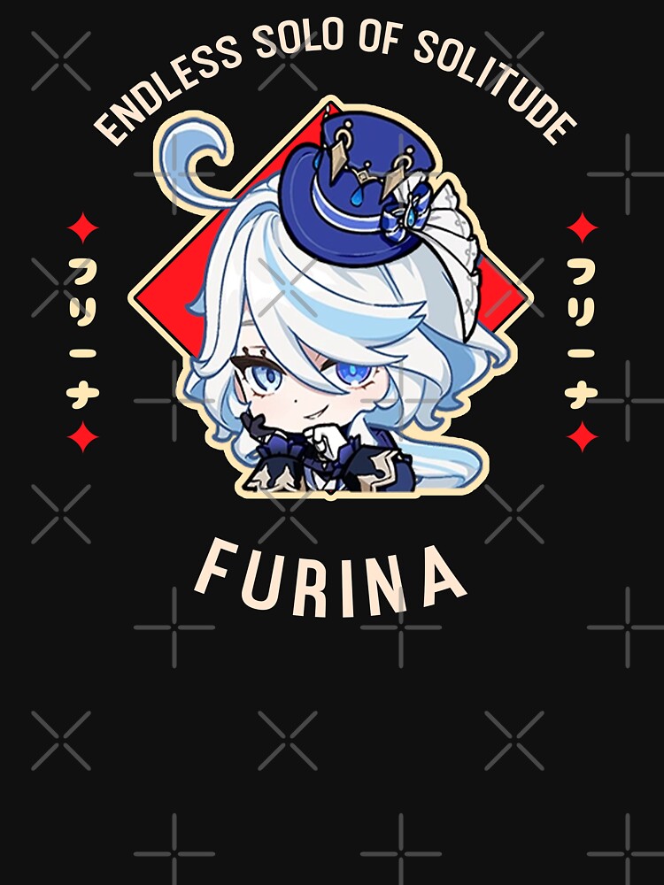 "Furina Chibi - Genshin Impact Chibi Style" Essential T-Shirt for Sale ...
