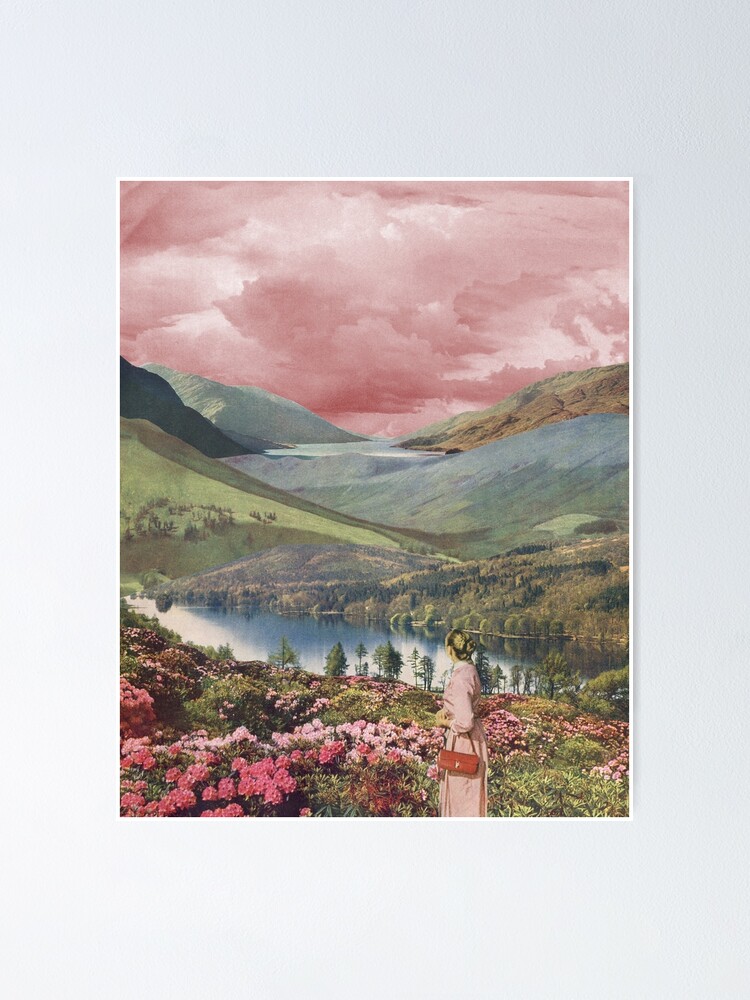 "Highland Dusk" Poster for Sale by leafandpetal | Redbubble