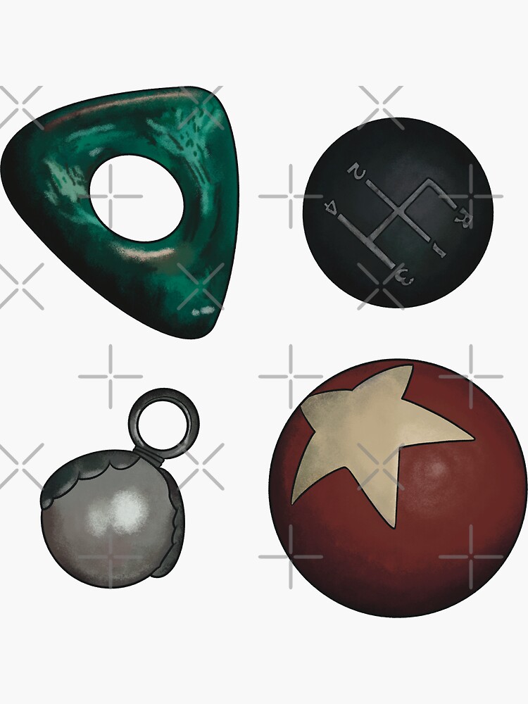 "Coraline Ghost Eyes Set" Sticker for Sale by daniasdesigns | Redbubble