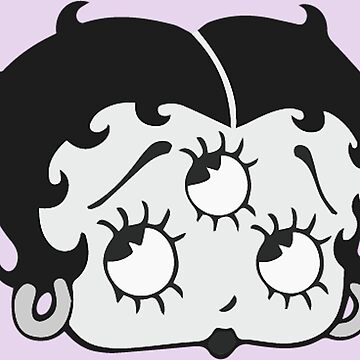 "third eye boop" Sticker for Sale by BeauBeauxox | Redbubble