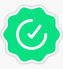 Instagram Verified Stickers | Redbubble