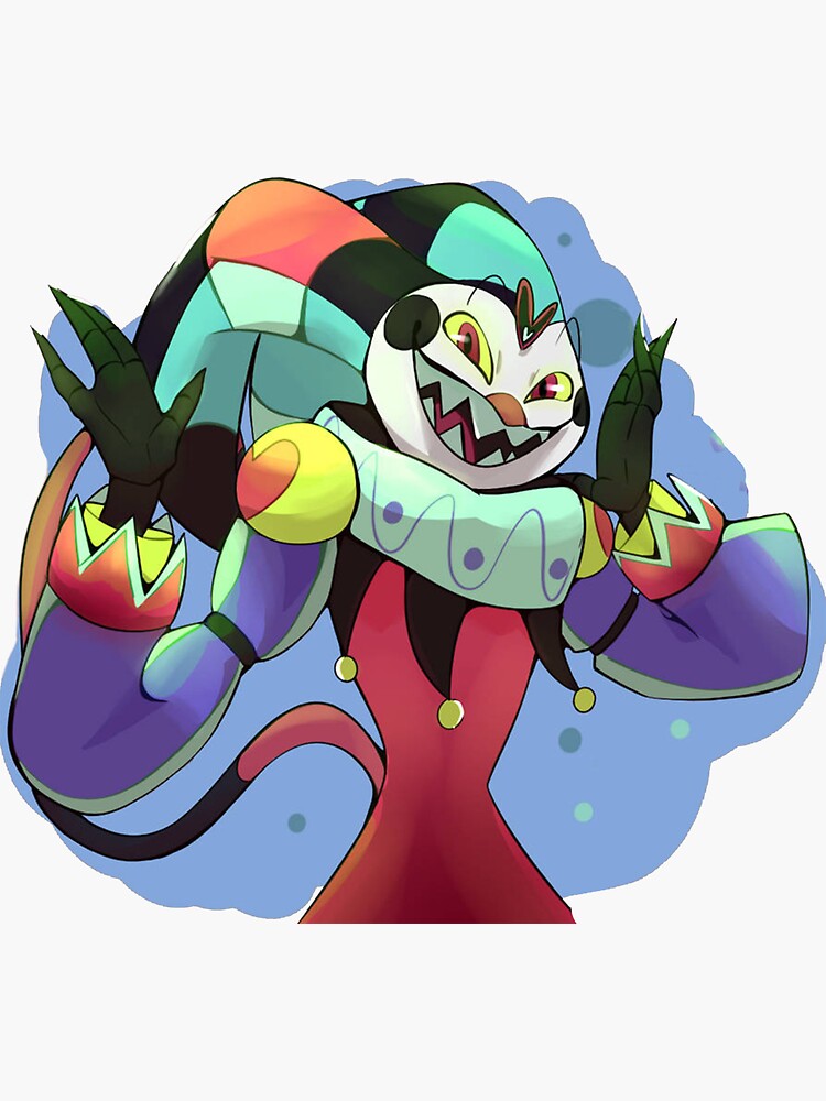 "Helluva Boss - Fizzarolli" Sticker for Sale by Thumbo-ArtBumbo | Redbubble