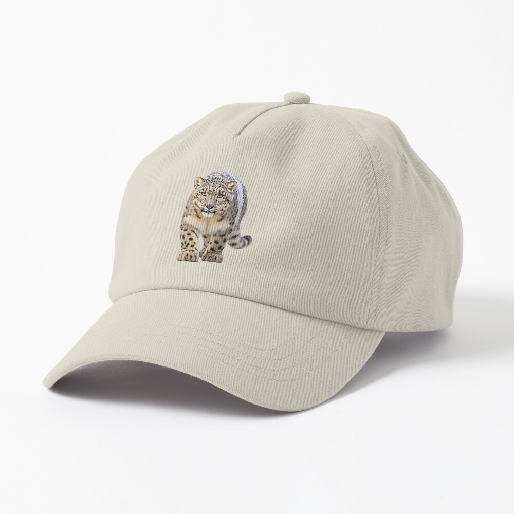 "Walking Snow Leopard" Sticker for Sale by MaverickSouls | Redbubble
