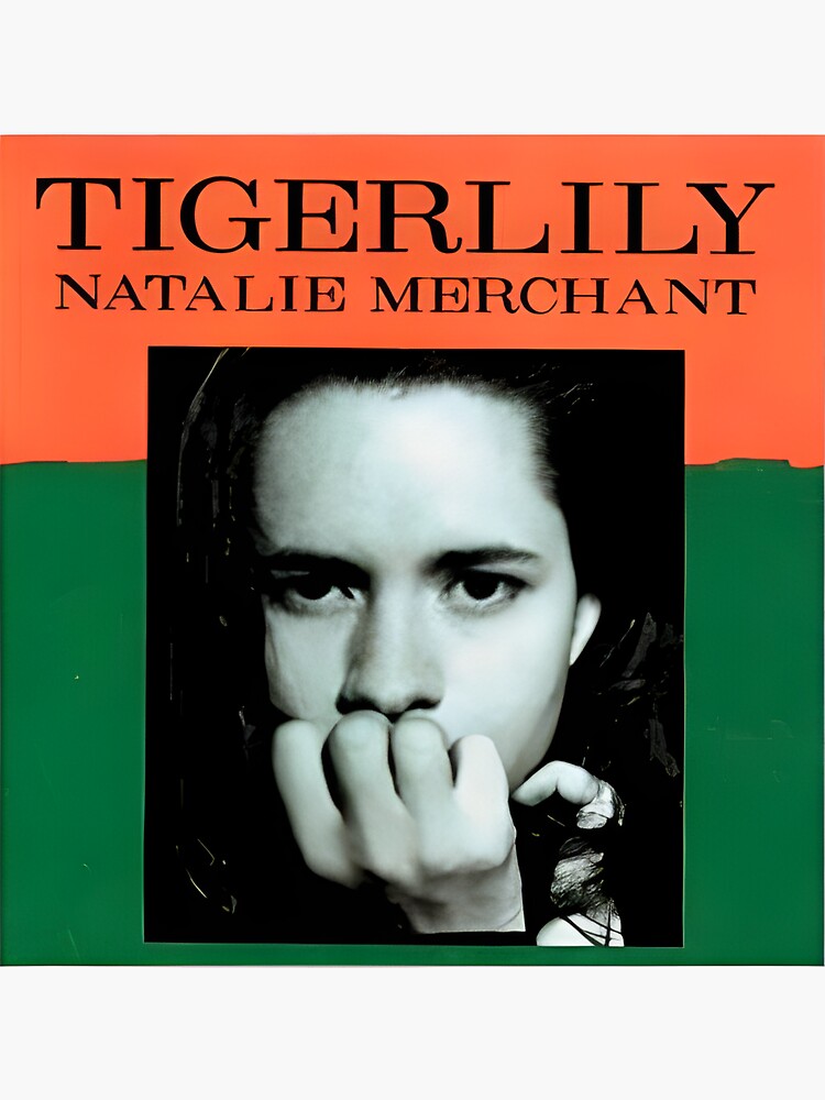 "Natalie Merchant Tigerlily" Sticker for Sale by salimafrani | Redbubble