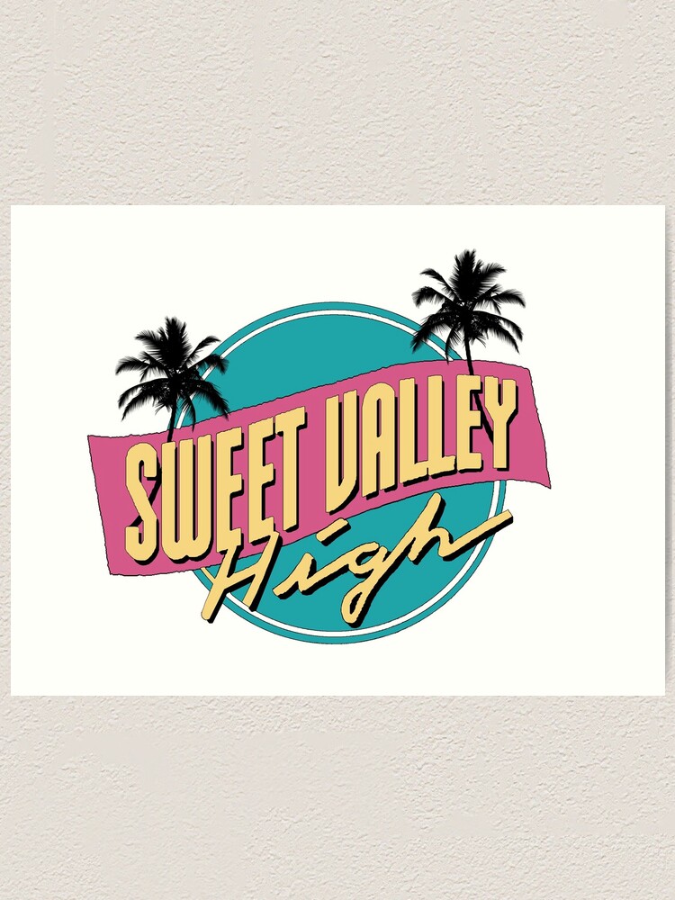 "Sweet Valley High - SBTC Logo" Art Print for Sale by SavedByTheCraft ...