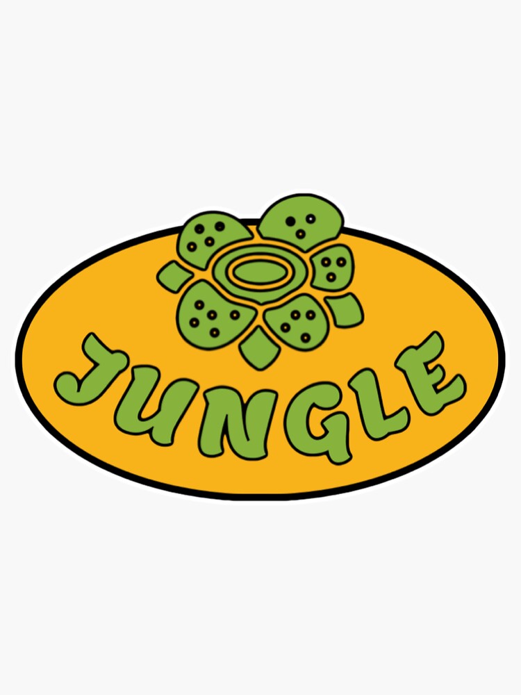 "Jungle Set List sticker" Sticker for Sale by CaptainsCards | Redbubble