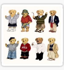 Polo Bear: Stickers | Redbubble