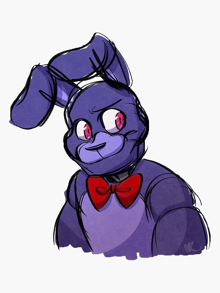 "Bonnie The Rabbit Five Nights At Freddys - fnaf christmas" Sticker for ...