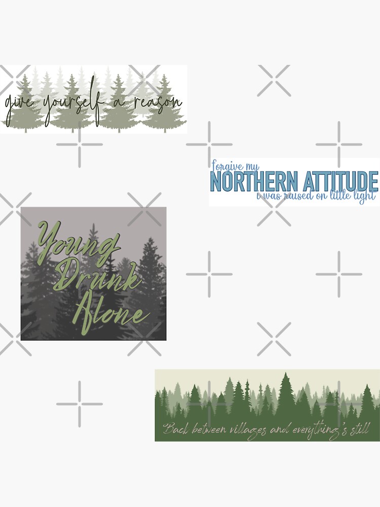 "Stick Season Pack 2" Sticker for Sale by SiriuslyShawni | Redbubble