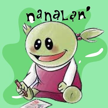 "Nanalan mona | wonderful girl nanalan " Sticker for Sale by IdeaHut23 ...