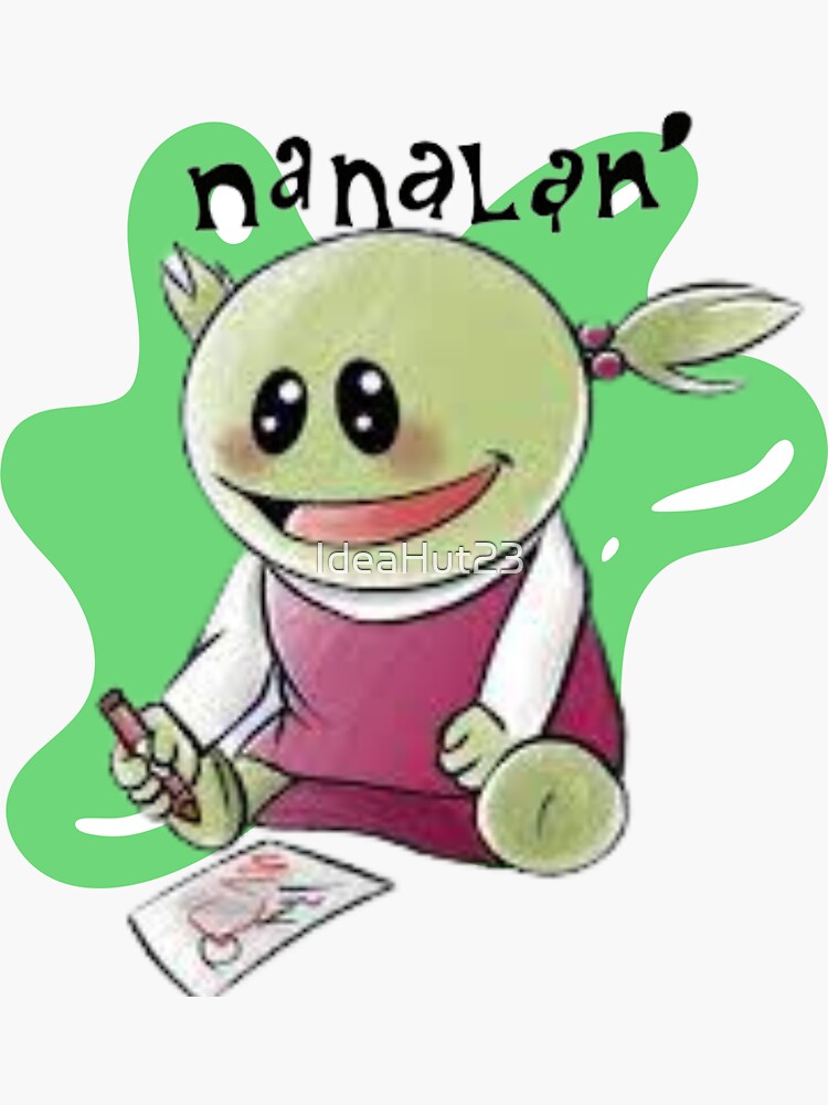 "Nanalan mona | wonderful girl nanalan " Sticker for Sale by IdeaHut23 ...