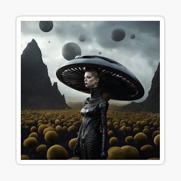 "Alien fashion show" Sticker by someuncutgems | Redbubble