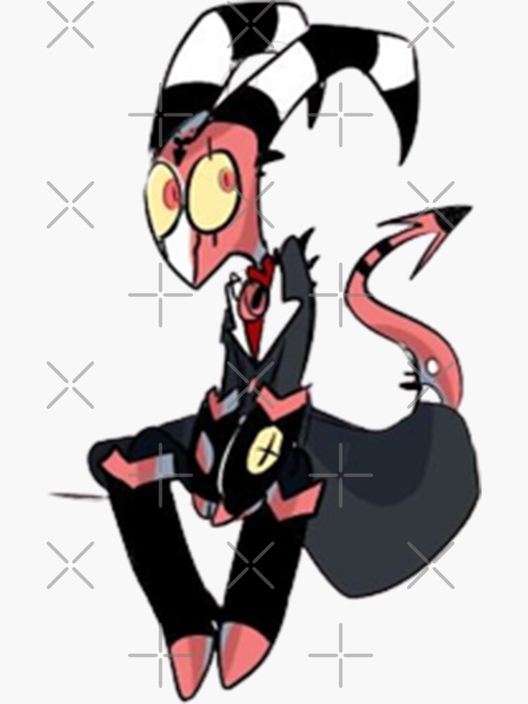 "Helluva Boss Blitzo" Sticker for Sale by Theodorelmuller | Redbubble