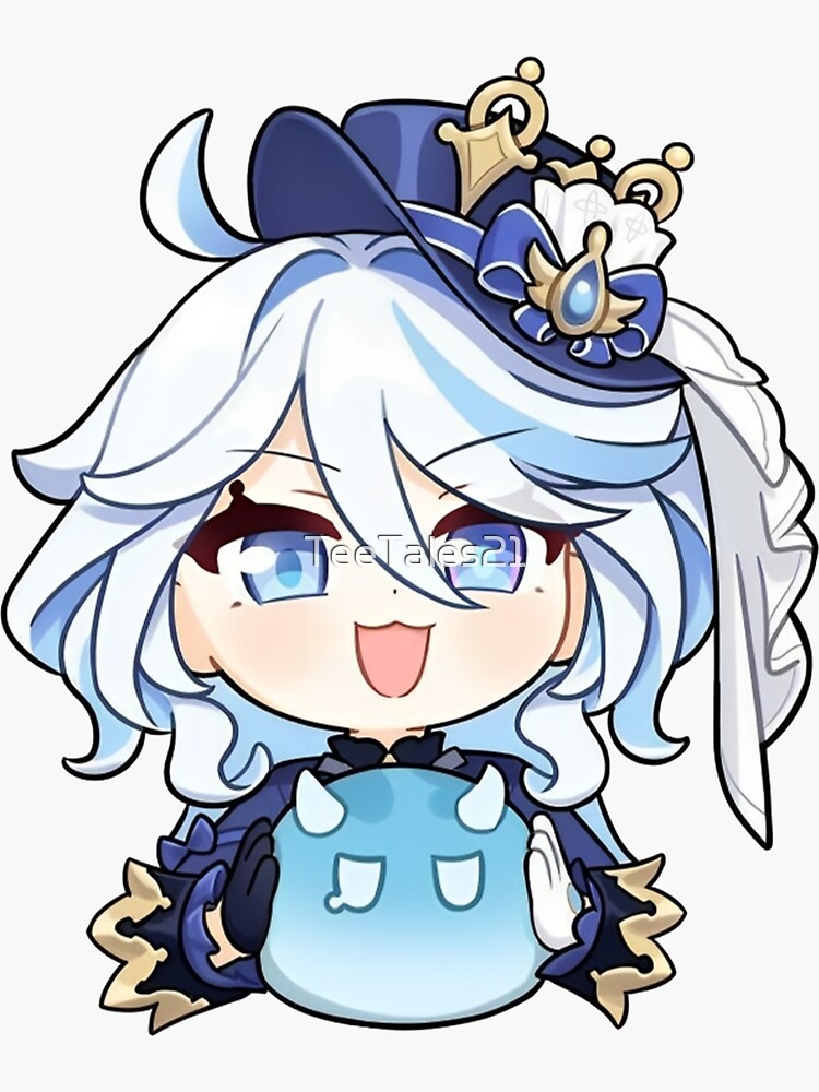 "genshin impact furina" Sticker for Sale by TeeTales21 | Redbubble