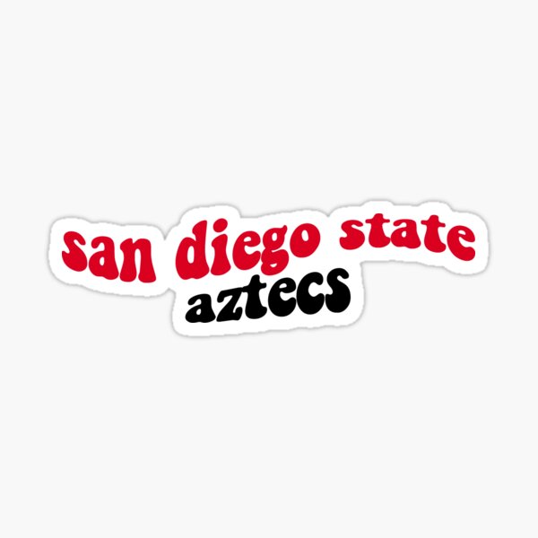"sdsu" Sticker for Sale by samanthaedelman | Redbubble