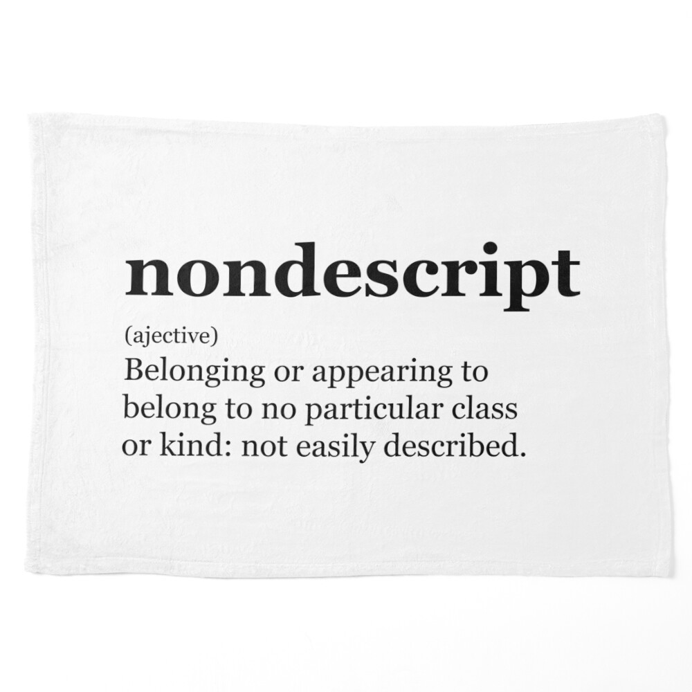 Nondescript Dictionary Definition Design Original Poster for Sale by marina ralston Redbubble