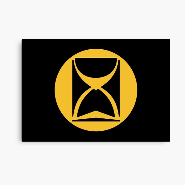 "Project Tic Toc Logo (Time Tunnel)" Canvas Print by Dalekboy | Redbubble