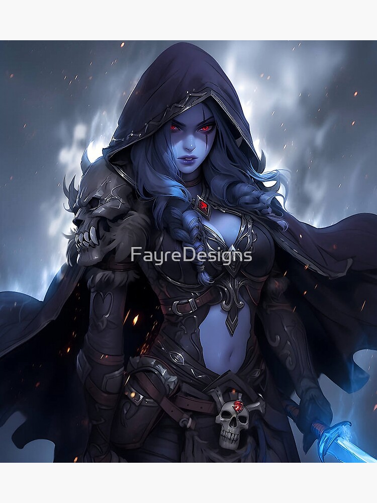 "Drow Rouge" Poster for Sale by FayreDesigns | Redbubble