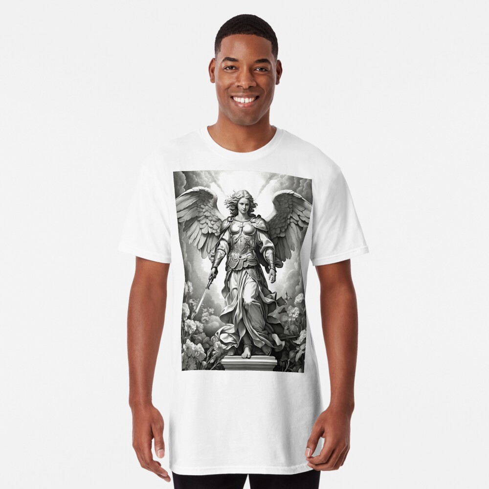 "Painting Archangel Gabriel - Beautiful Angel" Poster for Sale by ...