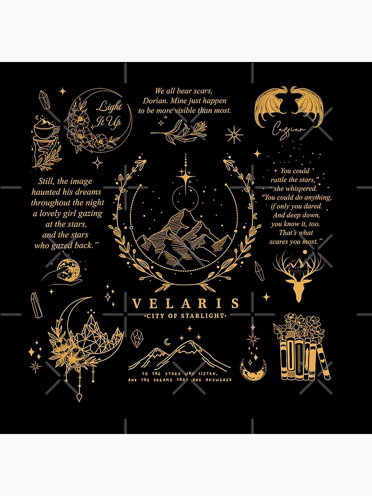 "SJM Graphics, SJM, Velaris" Poster for Sale by iPrintastyCo | Redbubble