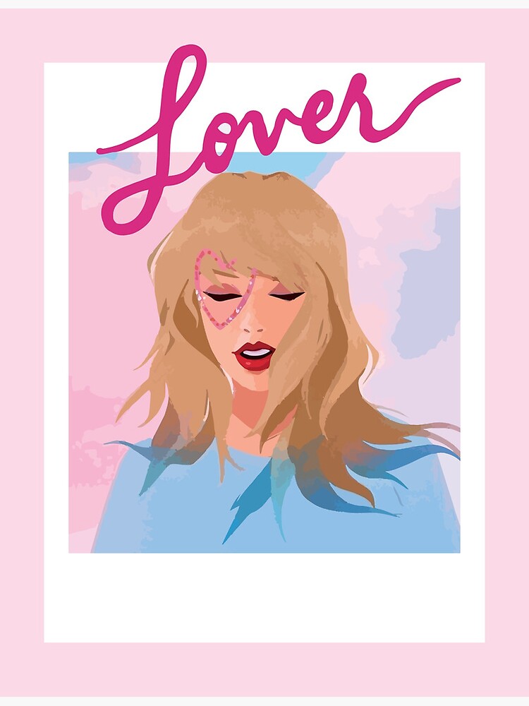 "Taylor Swift Lover Album Art" Art Print for Sale by krispiebits ...