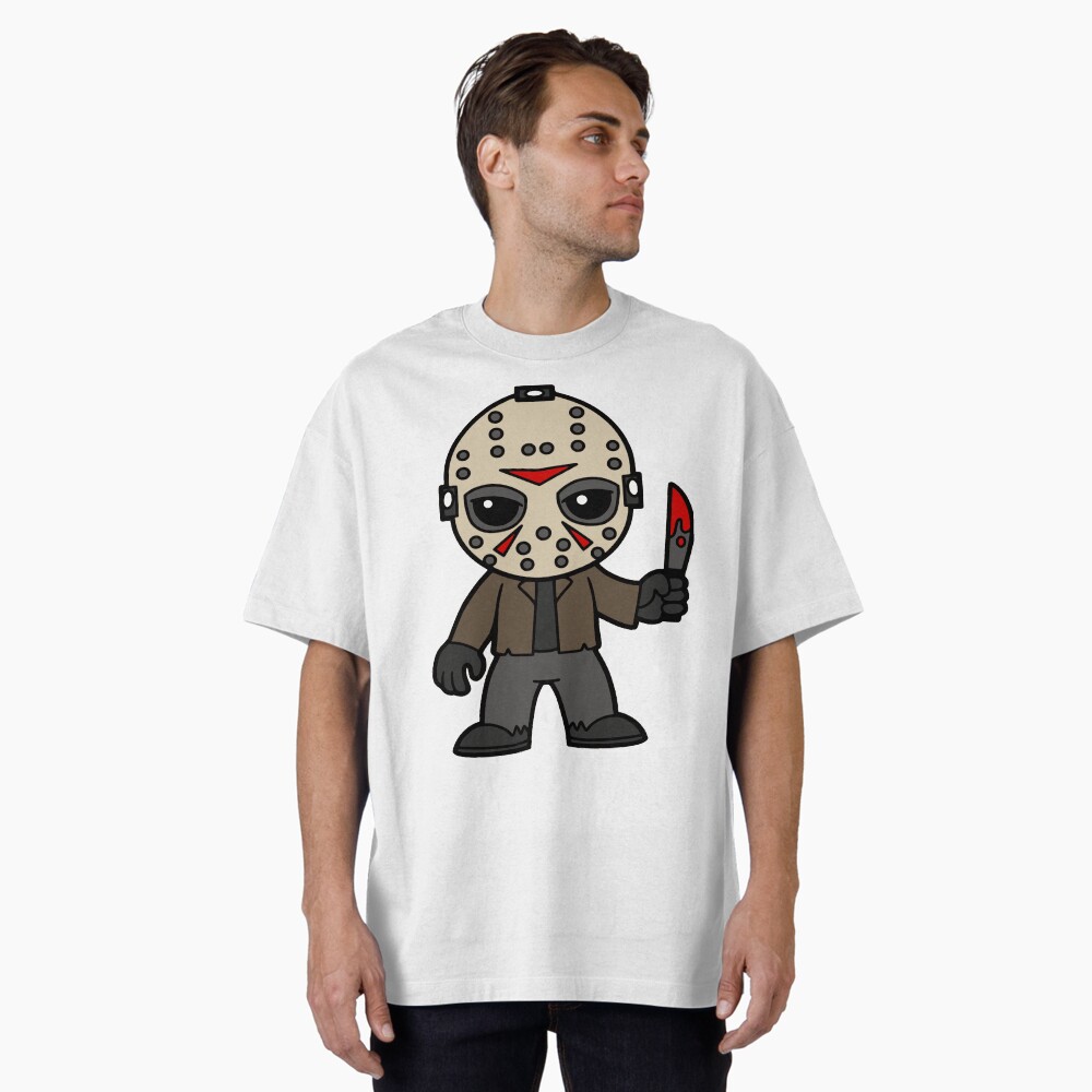 "Chibi Jason Voorhees, Cute Friday the 13th Horror Movie Sticker ...