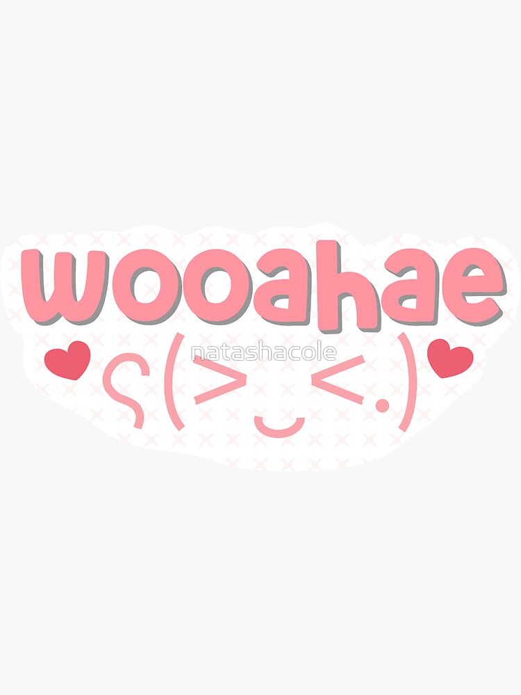 "SVT Wooahae Woozi" Sticker for Sale by natashacole | Redbubble