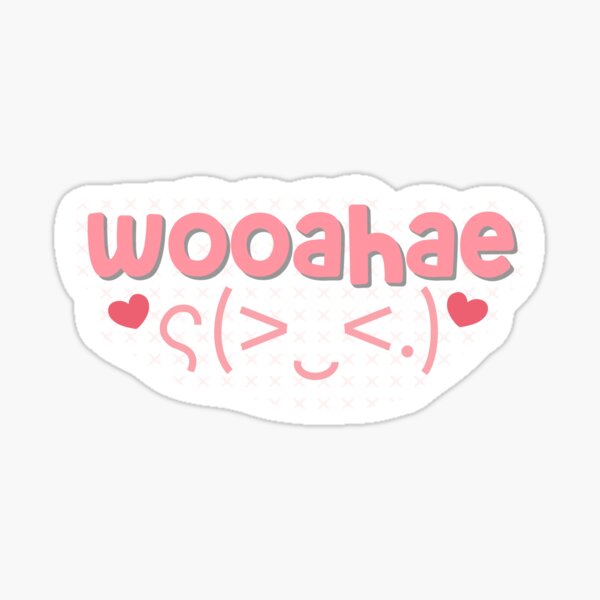 "SVT Wooahae Woozi" Sticker for Sale by natashacole | Redbubble