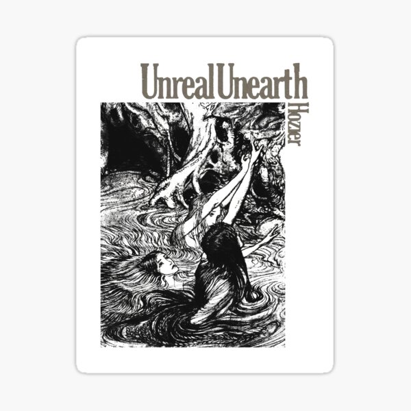 "Unreal Unearth Vintage " Sticker for Sale by Wayloner | Redbubble