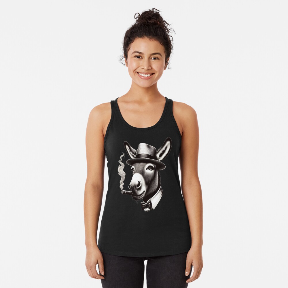 "smoking donkey" Sticker for Sale by Animalia- | Redbubble