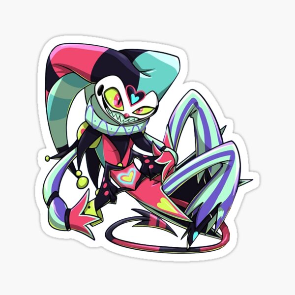 "Helluva Boss - Fizzarolli" Sticker for Sale by Peony-st | Redbubble