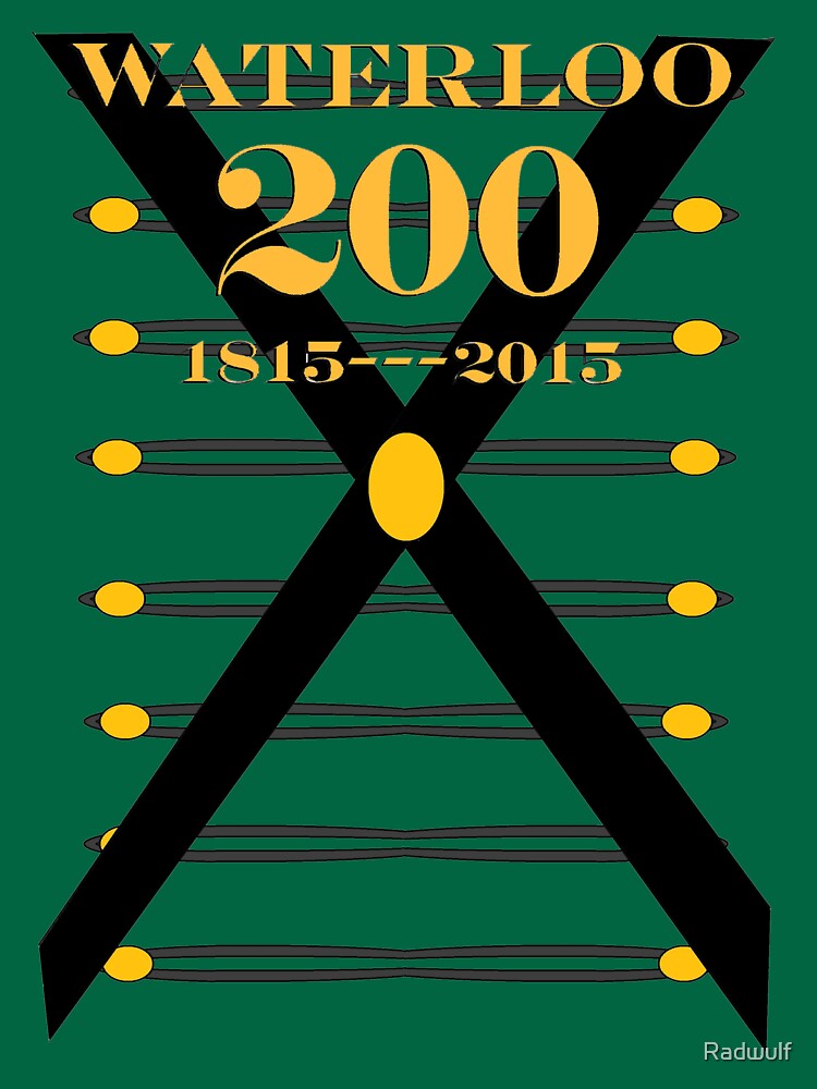 "Waterloo 200th Anniversary Rifles" T-shirt for Sale by Radwulf ...