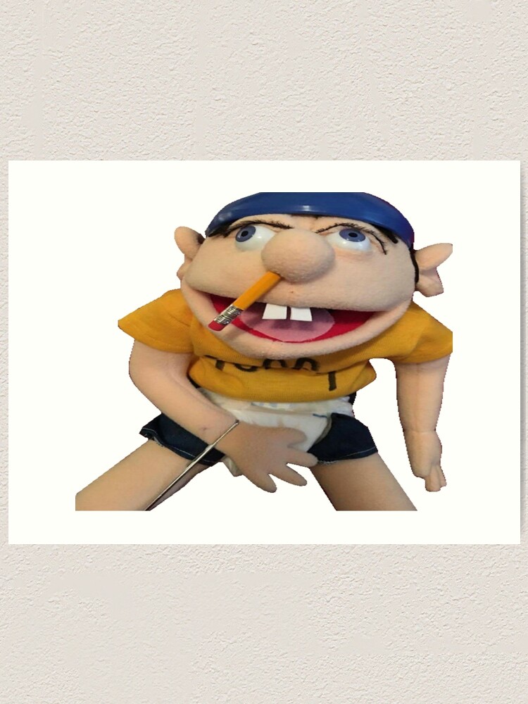 "SML Jeffy " Art Print by Crazycrazydan | Redbubble