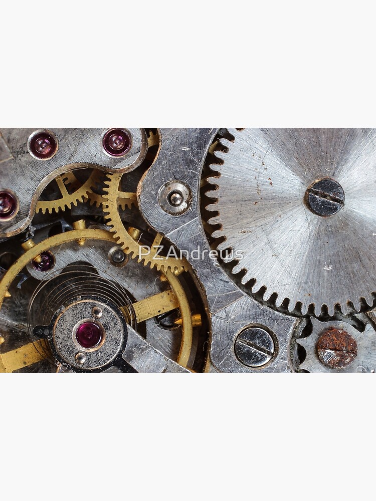 "Cogs and Wheels" Poster by PZAndrews | Redbubble