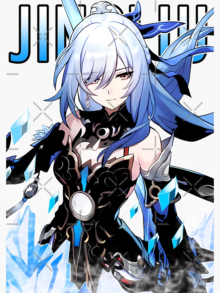 "Jingliu honkai star rail Shirt fan Jingliu star rail sticker star rail ...