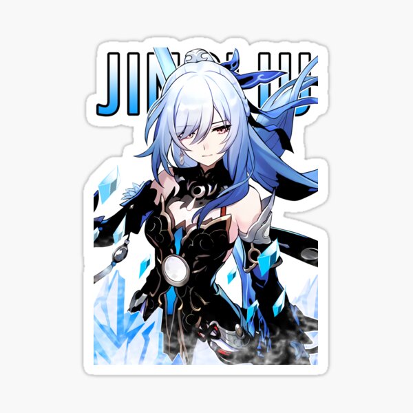 "Jingliu honkai star rail Shirt fan Jingliu star rail sticker star rail ...