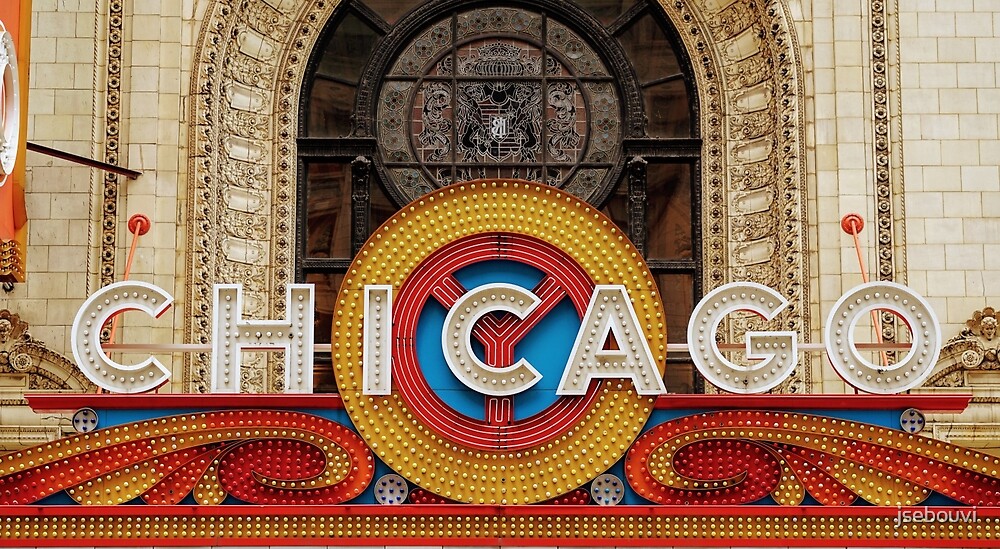 "Chicago Letters" by jsebouvi | Redbubble