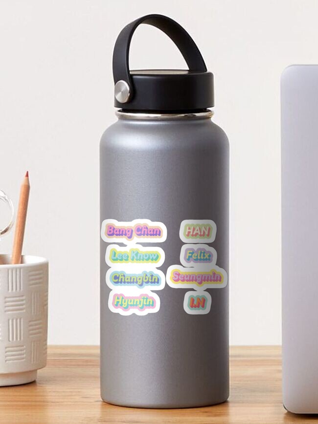 "Stray Kids SKZ names stickers ot8 kpop boy group members season ...