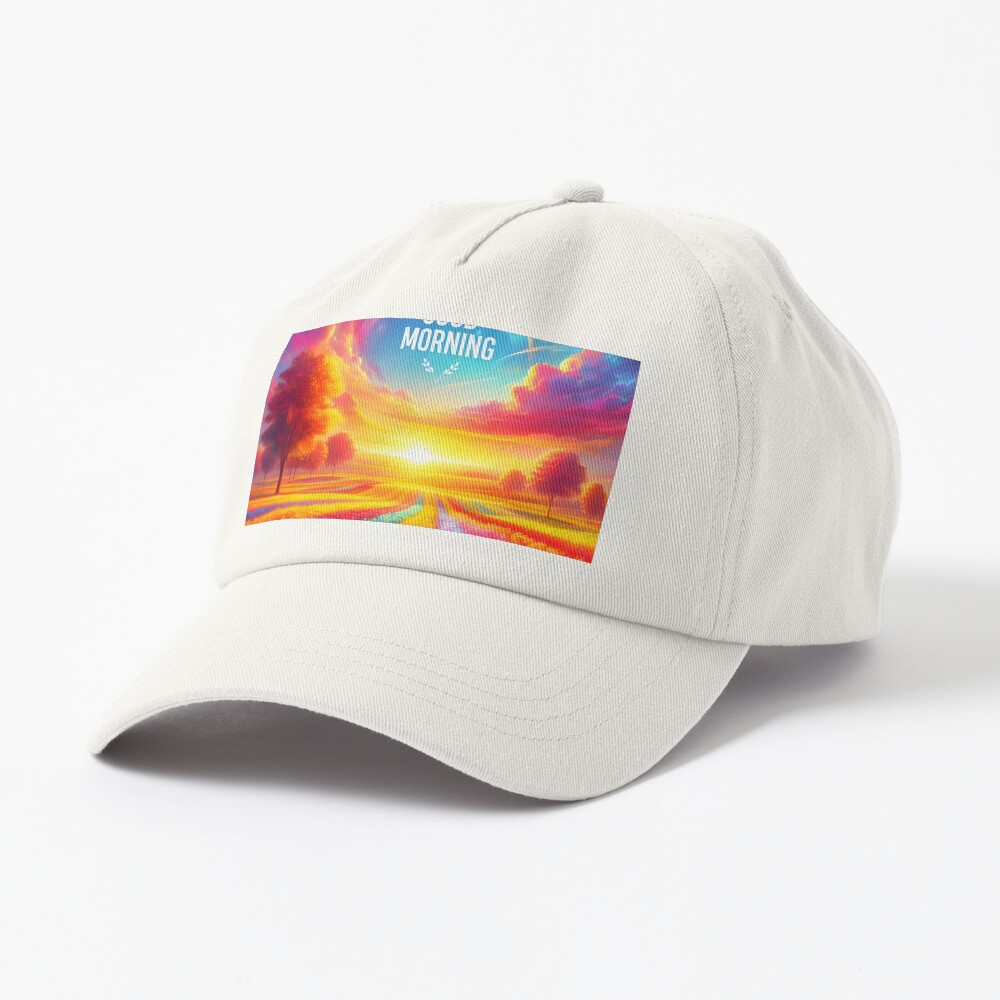 "Colorful sunrise good morning" Sticker for Sale by AI-Only | Redbubble